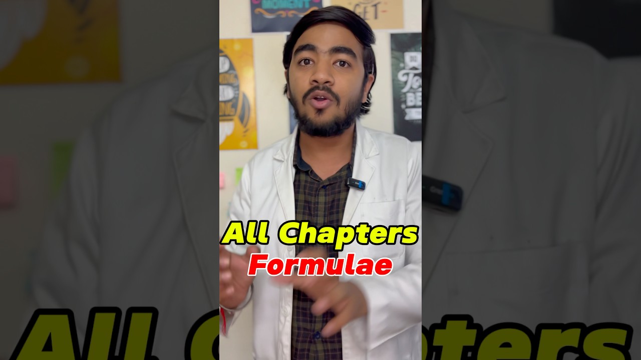 Best Formula Sheets for NEET Physics🔥| Score 160+ in NEET Physics by just doing this