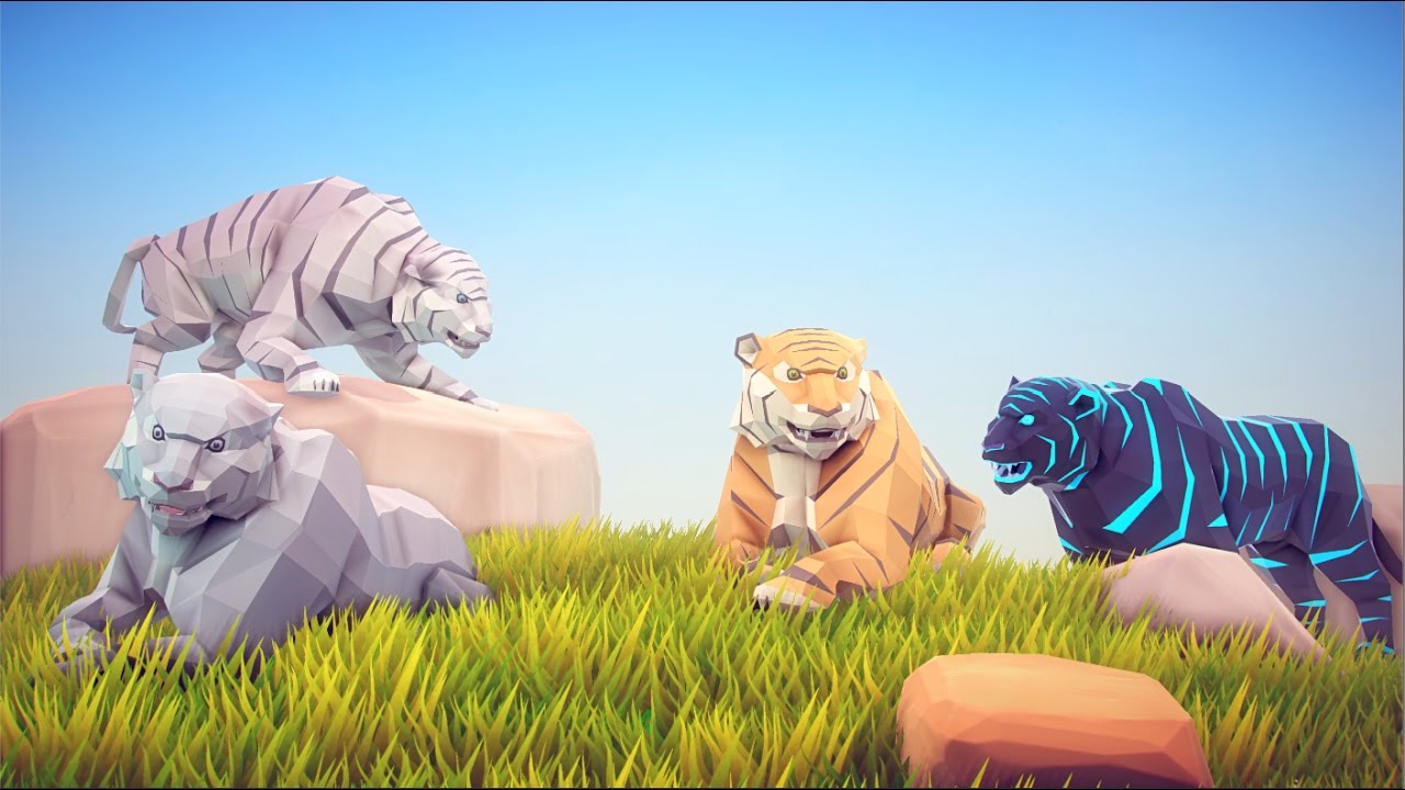 Poly Art: Tiger - Unity