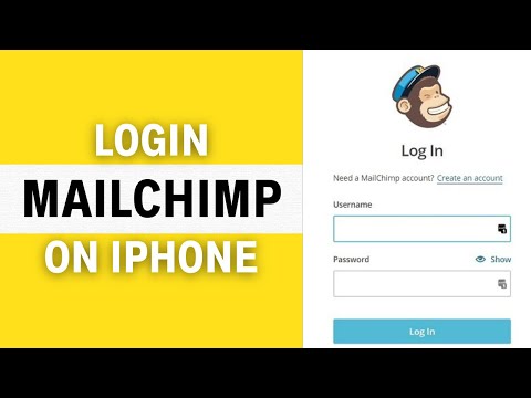 How To Login MailChimp on iPhone | MailChimp Login Sign In 2024