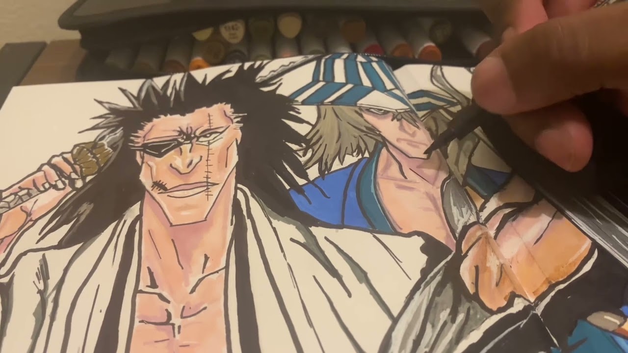 Bleach Poster Created Less Than 11 Mins! #drawing #art