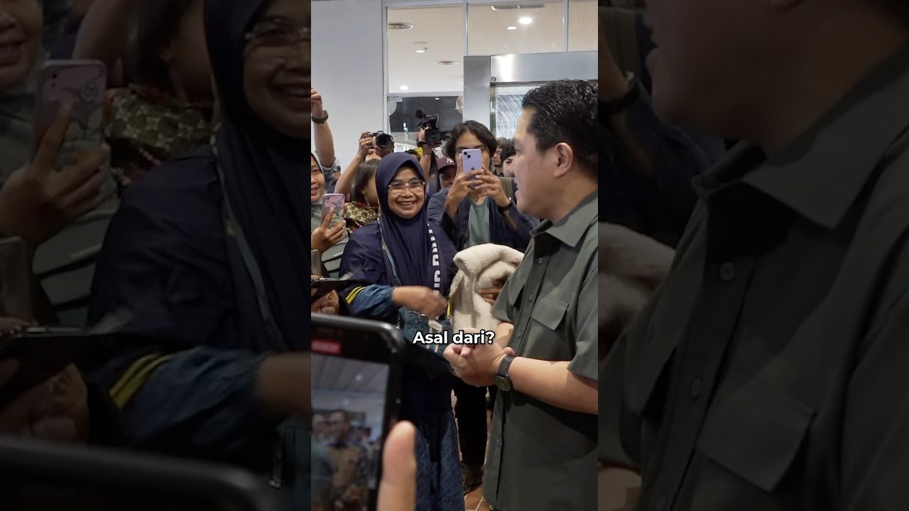 TINJAU TERMINAL 2F UMRAH DAN HAJI DI BANDARA SOETTA PADA 1 RAMADAN #erickthohir #bumn #bandarasoetta