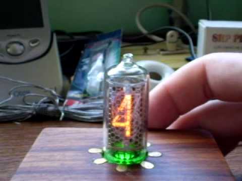 Single tube nixie clock - setting the time