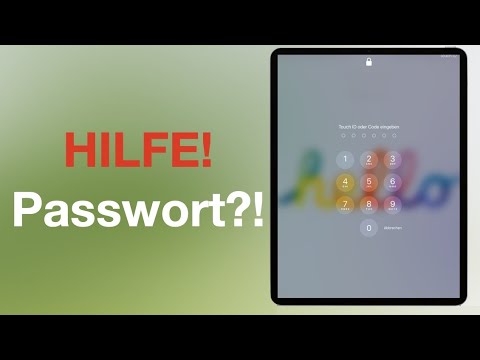 iPad Code/Passwort vergessen? So setzt du es in unter 5 Minuten schnell und einfach zurĂĽck: -deutsch