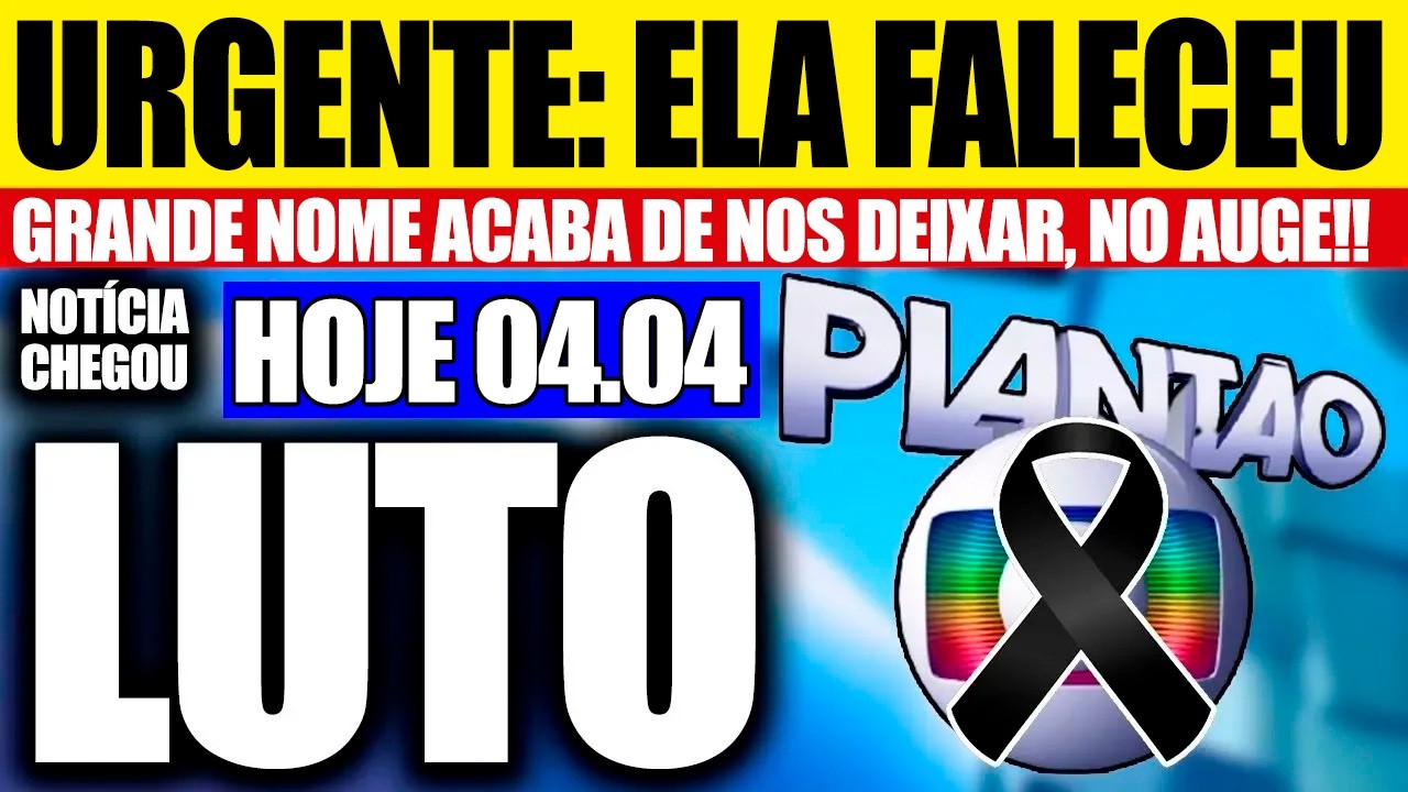 👉 'MOURNING ON TV: SHE JUST DIED' │ Patrícia Poeta, news arrives.. │ Eliana, news..