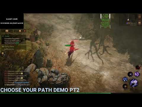 D4BOT - CHOOSE YOUR PATH DEMO 2 - DIABLO IMMORTAL - AUTOMATION - DISCORD.GG/DEFIANCE