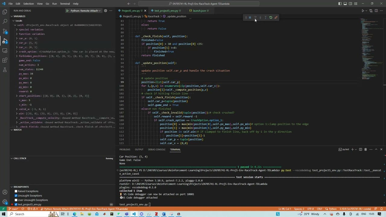 Python Unit Test Debugging: Using VS Code Debugger together with Pytest