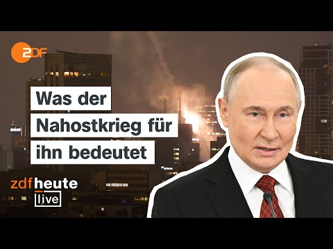 Irans Verbündeter – wird Putin durch den Nahostkrieg gestärkt oder geschwächt? | ZDFheute live