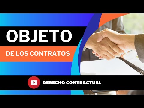 OBJETO DE LOS CONTRATOS