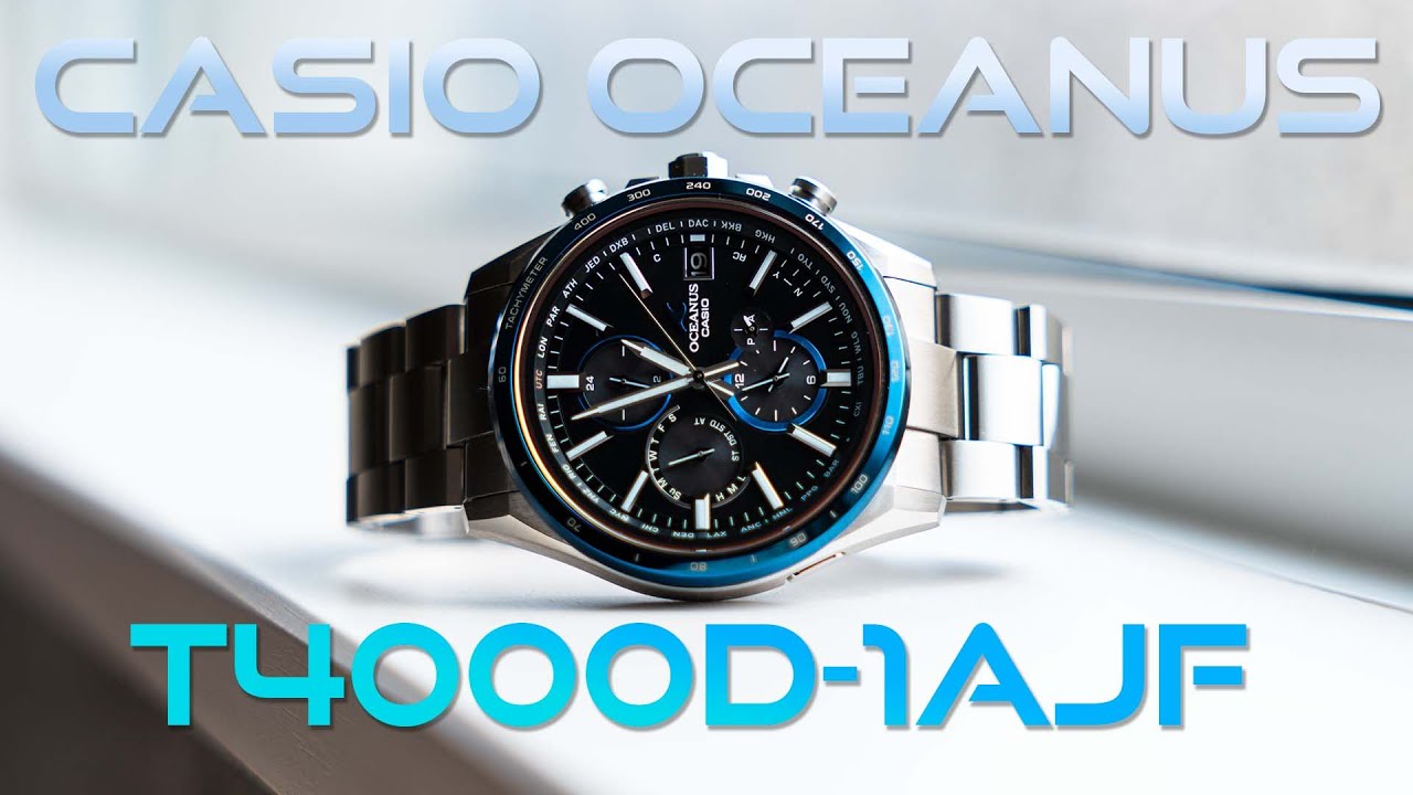 Casio Oceanus OCW-T4000D-1AJF - A quick look