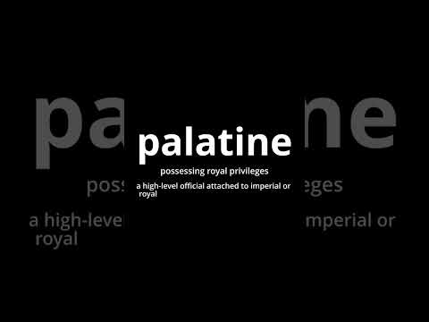 Video Word Of The Day - Palatine