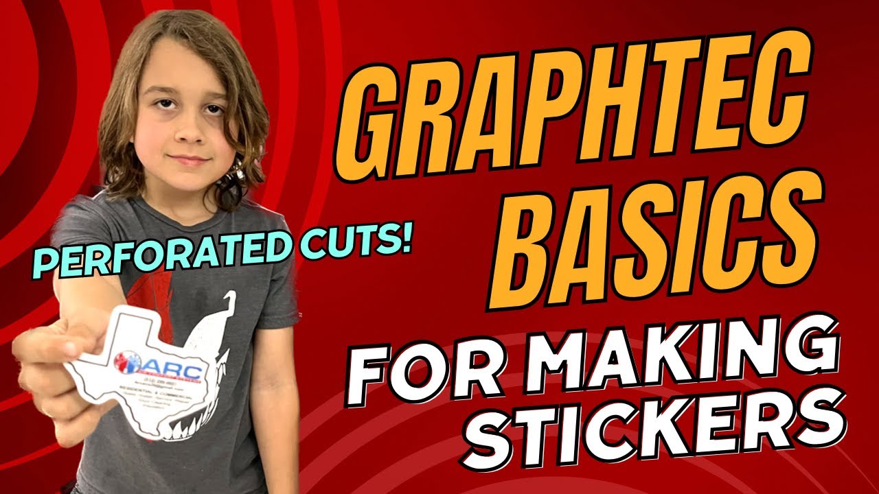 Graphtec CE7000-60 Basics For Perforated Sticker Cutting