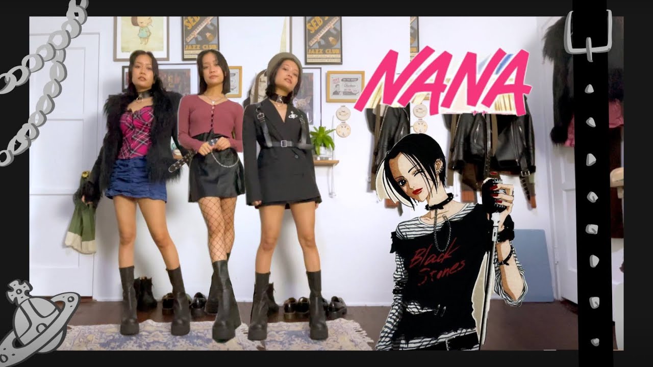 outfits inspired by nana (the most fashionable anime ever)
