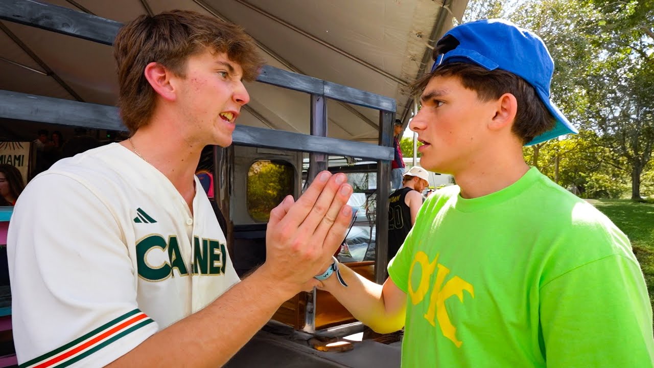 Frat Kids Pressed Me!
