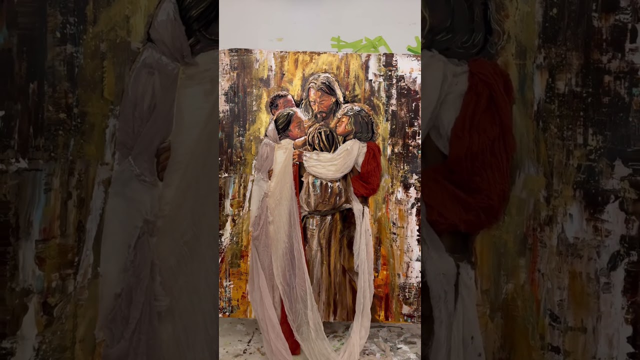 Painting Jesus Christ #art #artist #artwork #christian