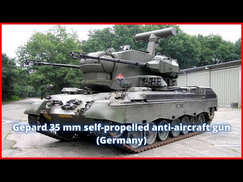 Gepard 35 mm Self-Propelled Anti-Aircraft Gun (Germany)