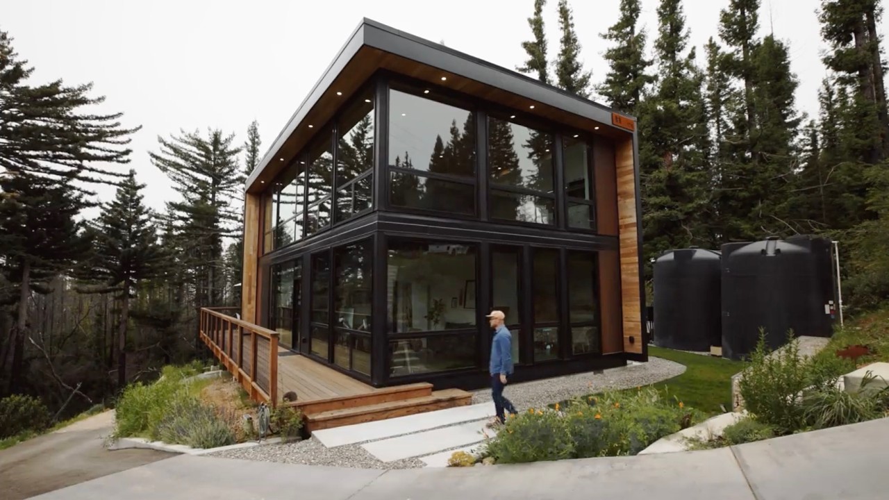 A stunning Honomobo HS6 Home in the Santa Cruz Mountains