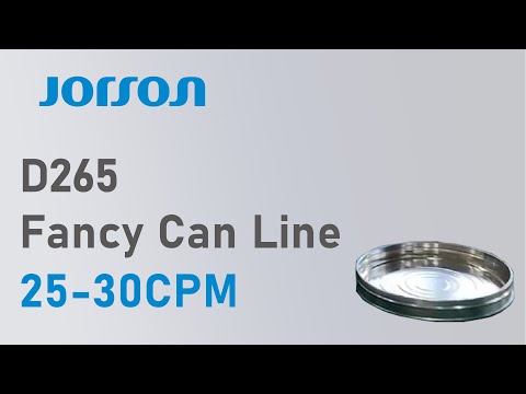 D265 round fancy can line (25-30cpm)