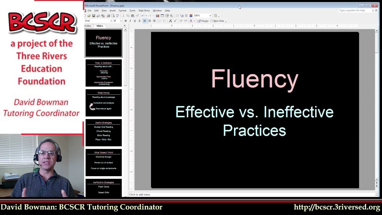 Fluency Instruction
