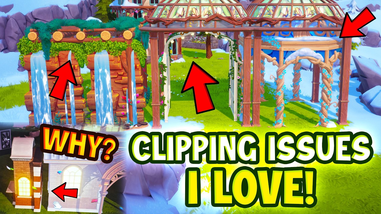 Some Clipping Issues Are GREAT in DISNEY Dreamlight Valley. Railway Station Set Is SO BROKEN!
