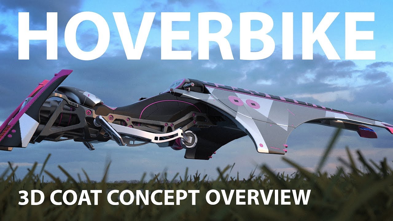 3D Coat Hoverbike Concept Overview
