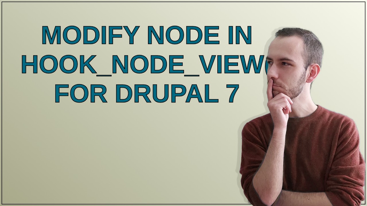Drupal: Modify node in hook_node_view() for Drupal 7
