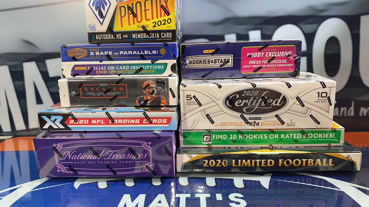 2020 Football 10 Box Case Break Mixer #183: NT Treasures, Optic, Encased and more!