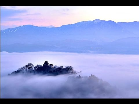 【Amazing Japan】Japanese castle in the sky of illusion Ono shi, Fukui
