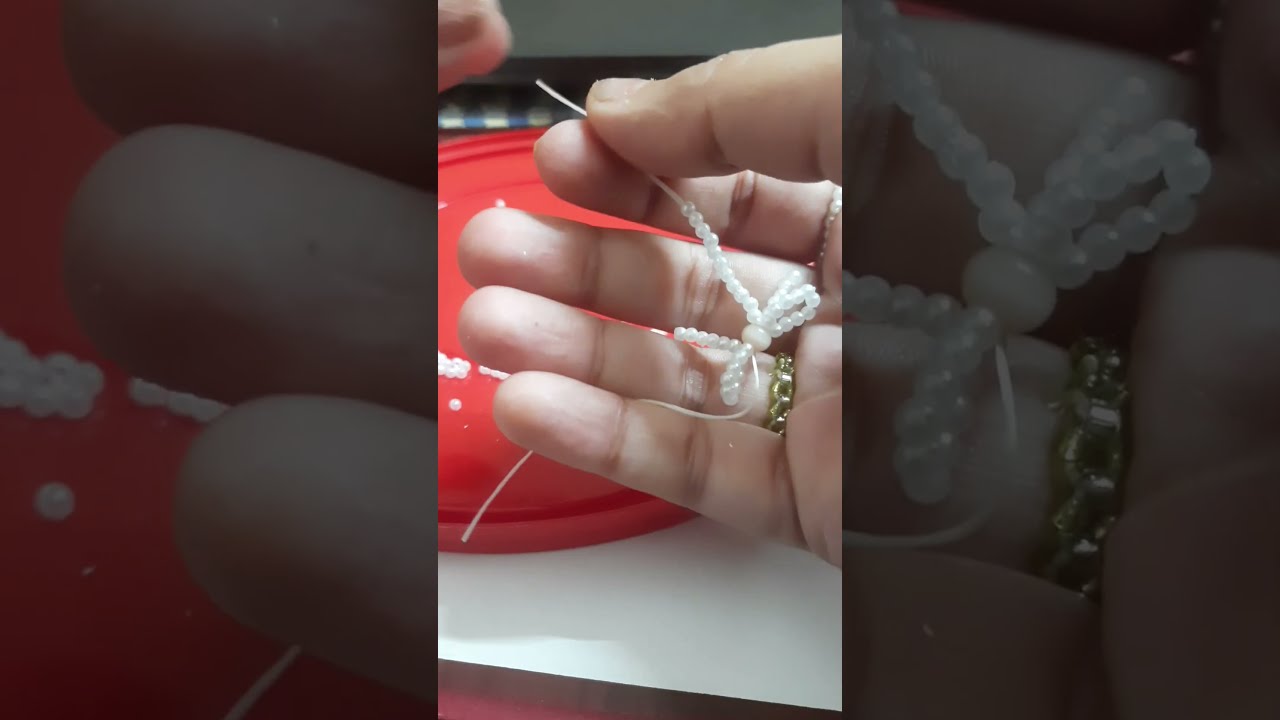 Making of Beaded Bow Ring | Beaded Jewelry