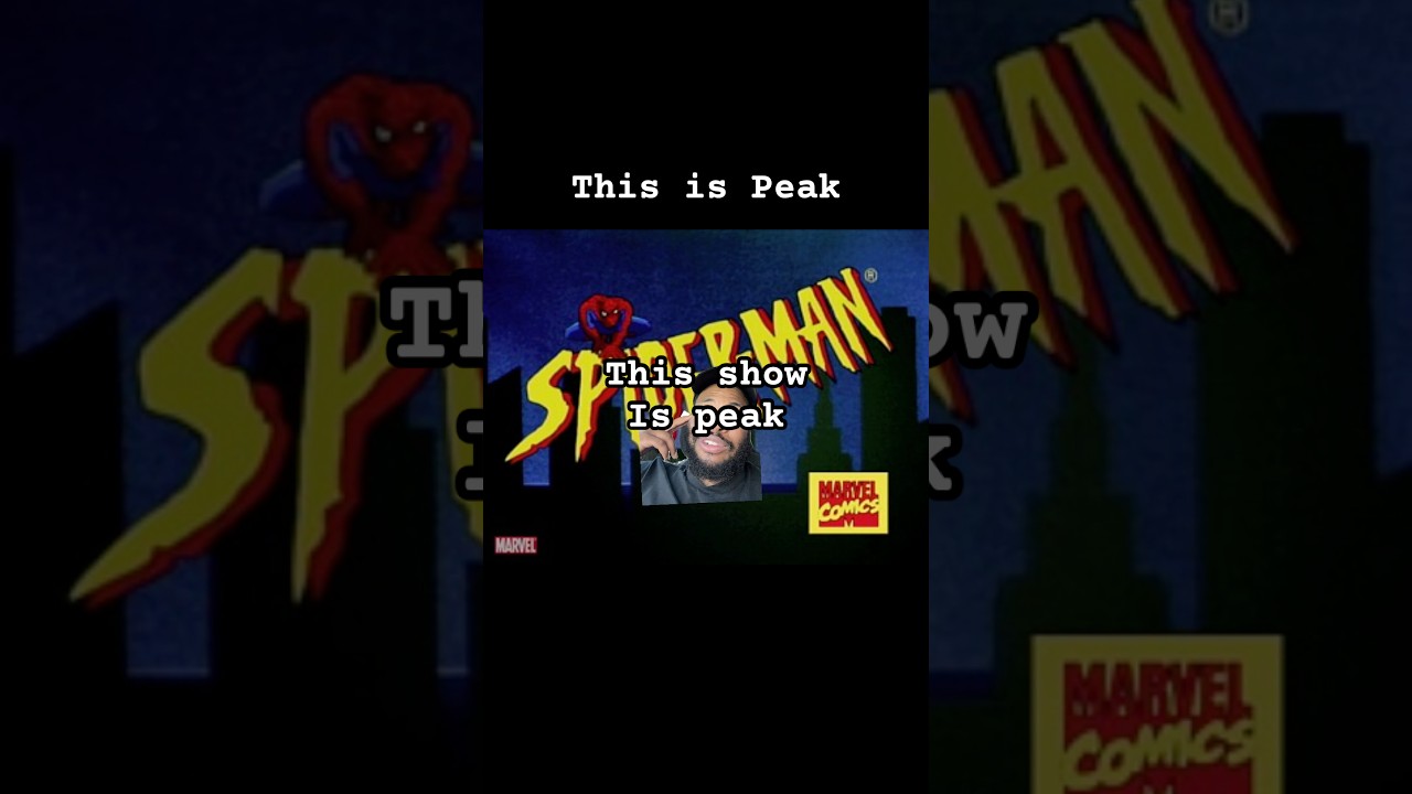 Spider-Man= Peak #spiderman #marvel #marvelcomics #dc #dccomics #tvshow #tv #peak #trending #fyp