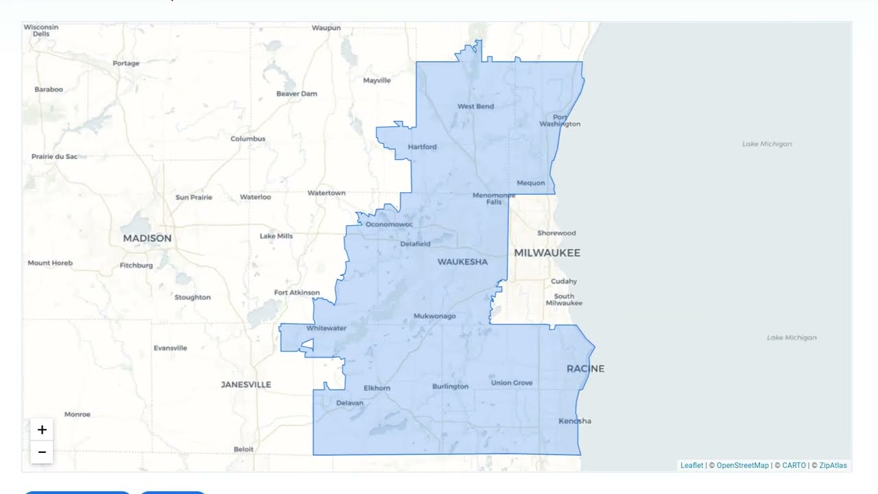 262 Area Code (Wisconsin) Social & Economic Profile