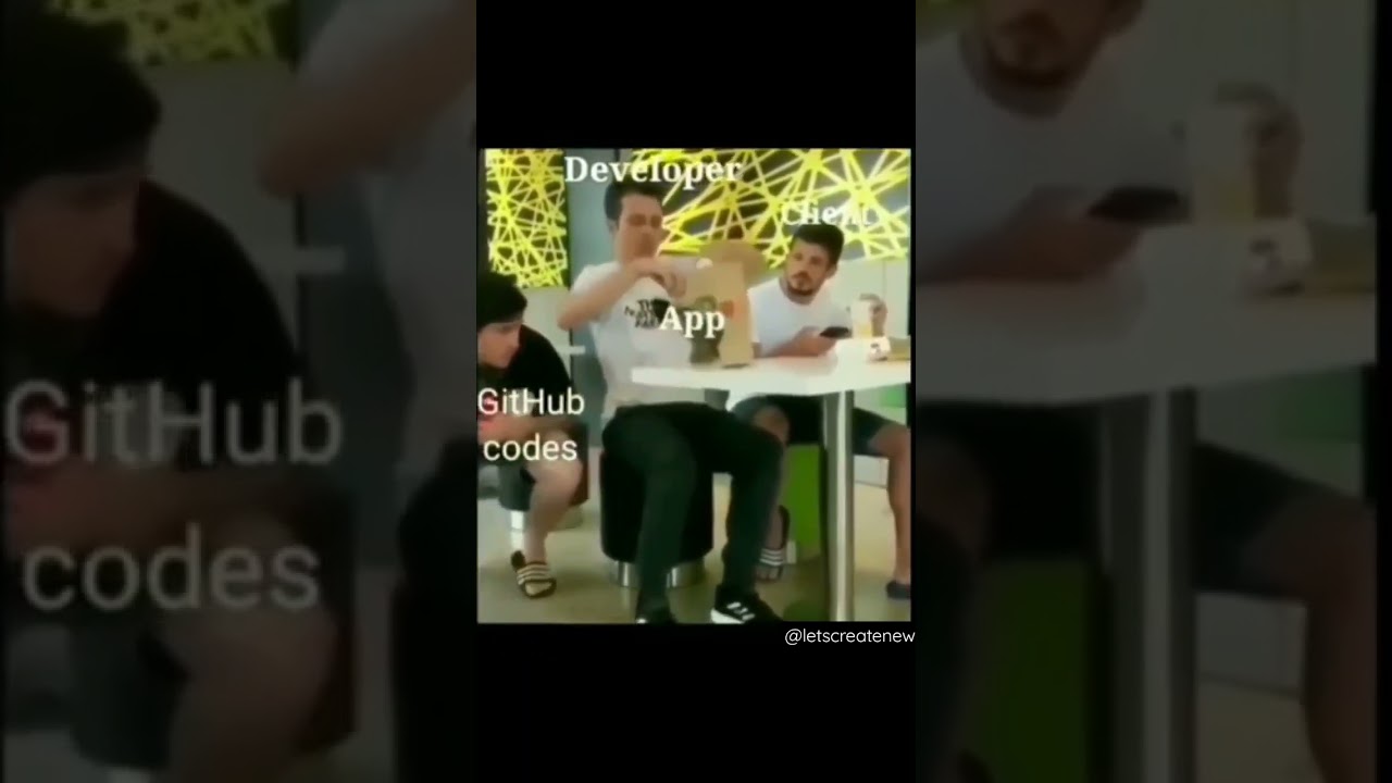 When Developer Use Github 🤣🤣 | Funny Coding Meme Video | Programming Memes #shorts #coding #github