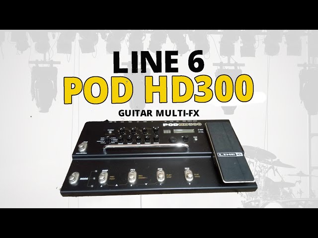 Pédale Line 6 Pod HD 300 Multi Effect Pedal | Amplificateurs et pédales ...