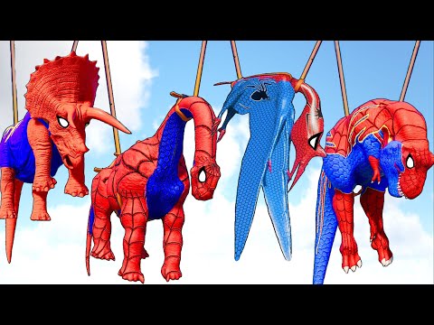 TOP 10 SpiderMan Dinosaur Battles – June & July 2025 🕷️🔥 | Ultimate Jurassic World Compilation