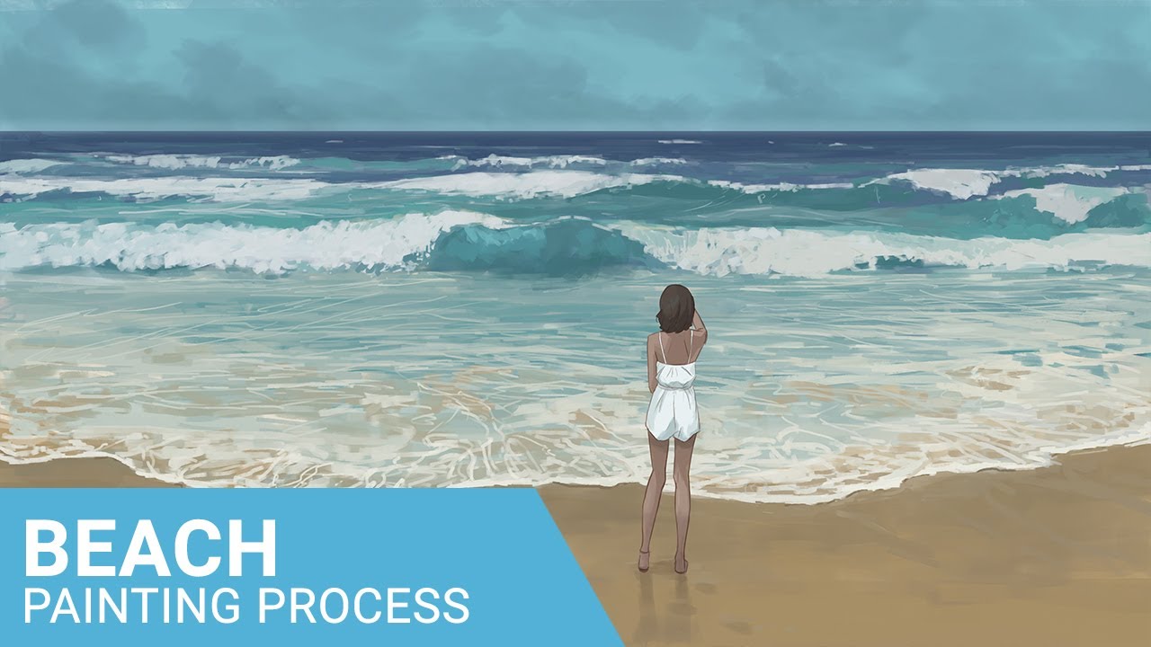 Karon Beach | Speedpaint