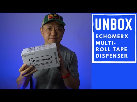 Unbox (Aug 13 2021): Echomerx Multi-Roll Tape Dispenser for Heat Tape