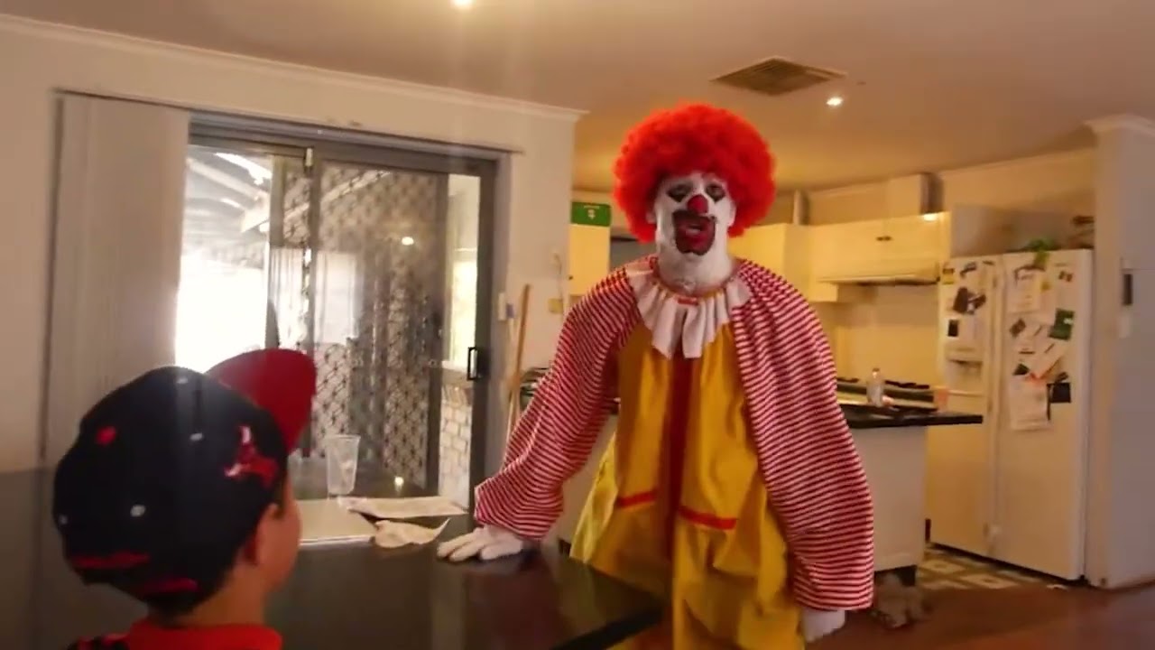 Ronald Mcdonald Commercial Meme Template