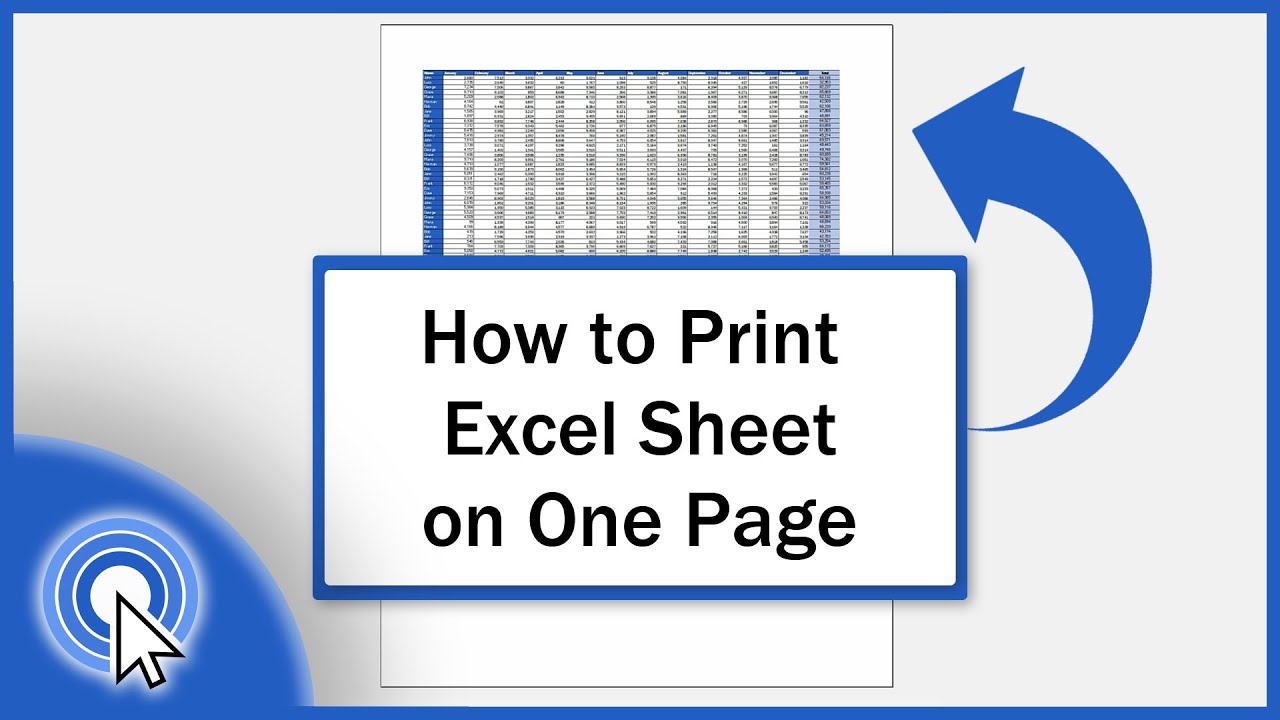 How to Print an Excel Sheet on One Page (the Simplest Way)