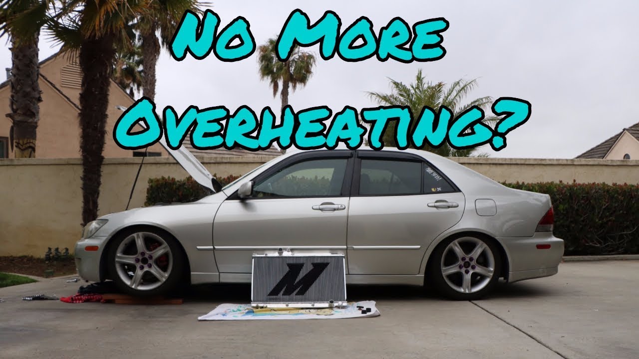 IS300 Gets a Mishimoto Radiator!!!