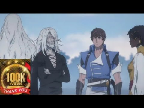 Alucard, Annette and Richter Belmont meet Juste Belmont 4K | Castlevania Nocturne S02E02