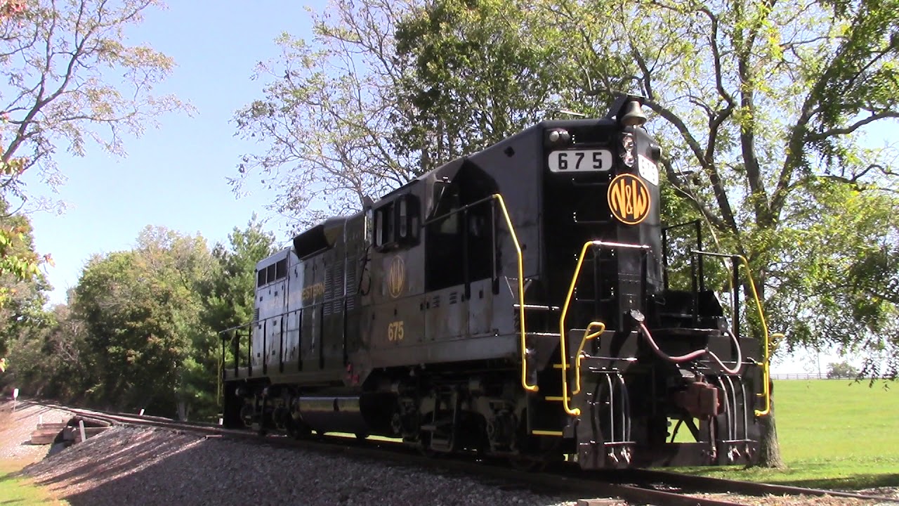 BGRM Norfolk & Western N&W EMD GP9 #675 Diesel Locomotive Light