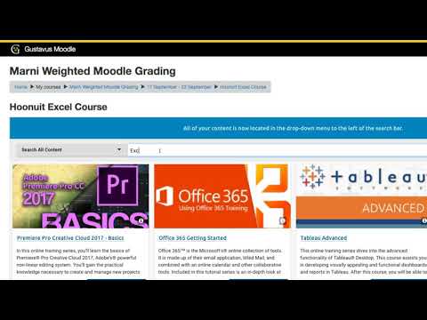 Embed Hoonuit Courses into Moodle using the LTI Tool