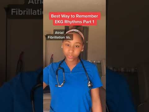 How To Remember EKG Rhythms. Nurse Tips!