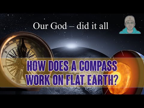 How does Compass work on a Flat Earth Model? Short answer: it doesn't.