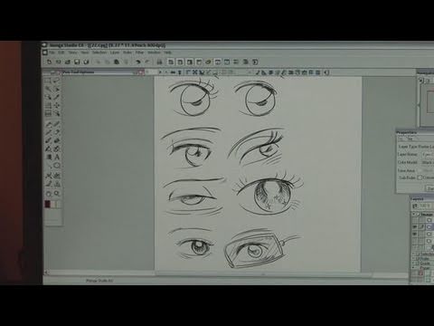 How To Illustrate Anime Eyes