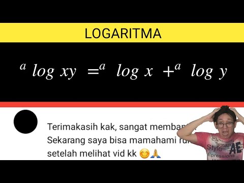 🔴[LOGARITMA]🔴 || Sifat logaritma perkalian a log xy = a log x + a log y