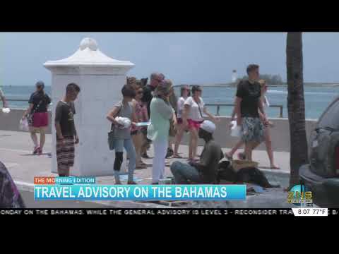 Travel Advisory On The Bahamas