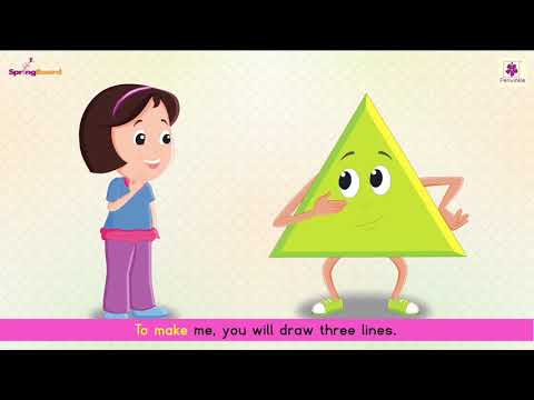 All About Triangles Video Lecture - Maths for UKG