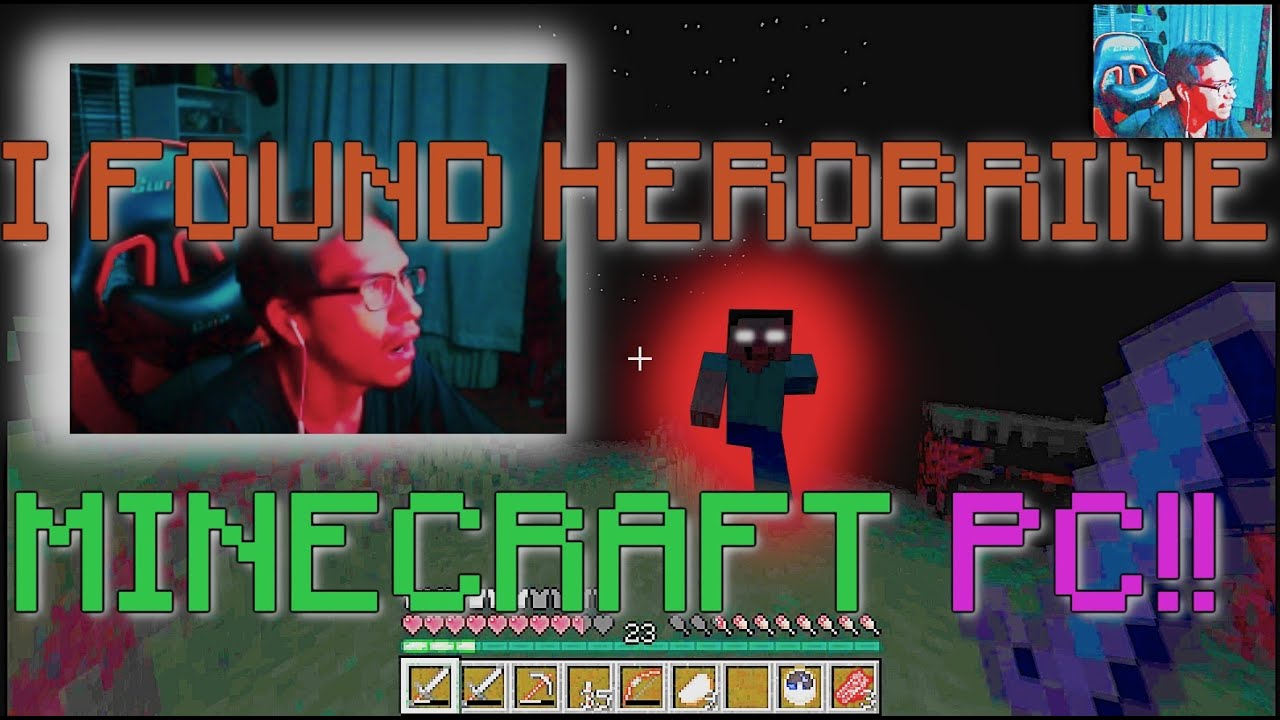 I FOUND HEROBRINE Minecraft PC!!!!