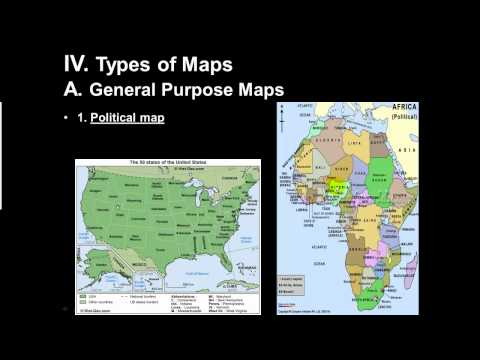 Types of Maps part 1