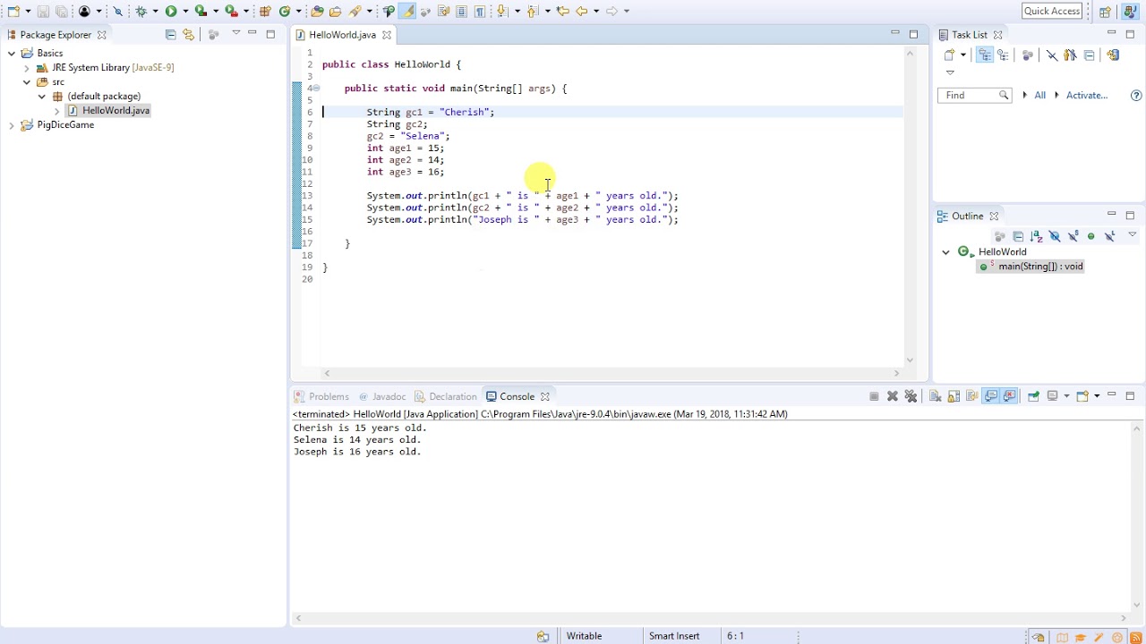 04 - Java Programming (Basics) - Joining Integers and Strings
